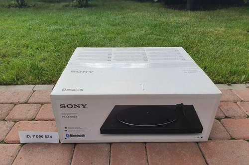 Новый виниловый проигрыватель Sony PS-LX310BT