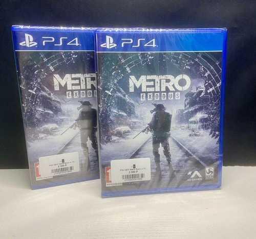 NEW PS4 Metro Exodus Русская версия