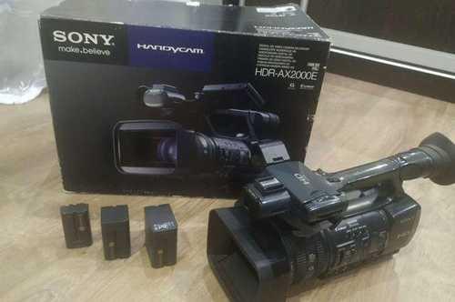 Видеокамера sony hdr-ax 2000e