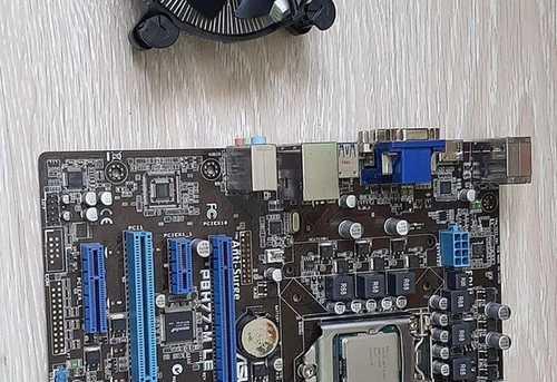 Связка Asus p8h77-m, Intel i5-3450, Samsung 2x4 gb