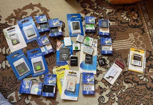 АКБ на Nokia, Samsung, Asus, Alcatel, Motorola