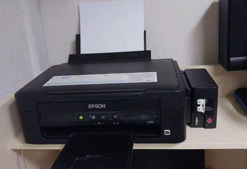 Принтер мфу Epson L 210 (Рабочий)