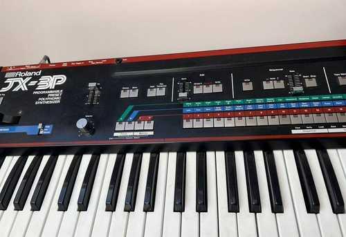 Roland JX3p + PG200 + Апгрейд плата midi сс