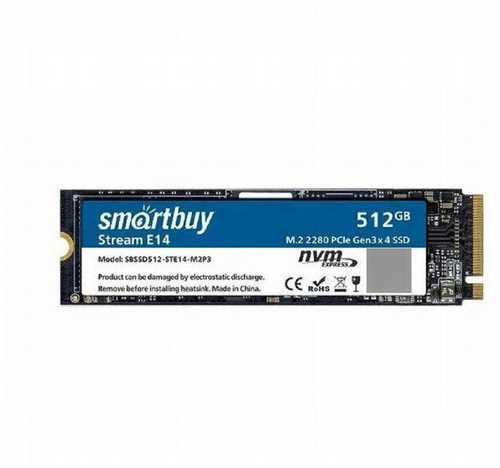 Smartbuy M.2 SSD 512Gb Stream E14 sbssd512-STE14-M