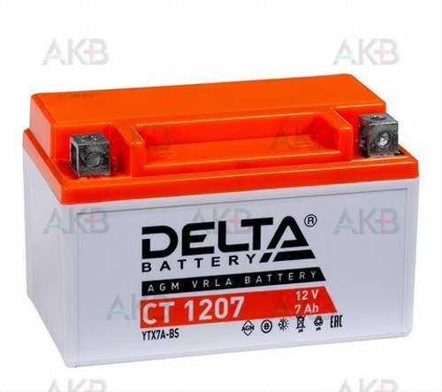 Аккумулятор Delta CT 1207 7 Ач прям