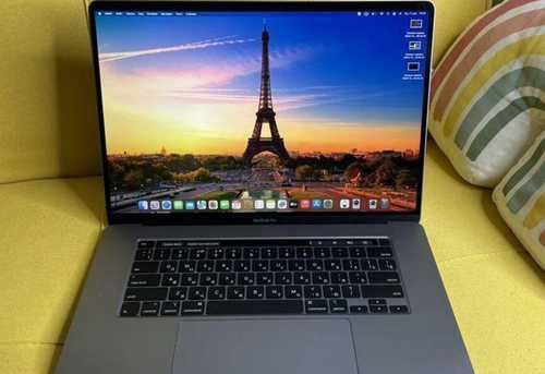 MacBook Pro 16 (2019), 512 ГБ, Core i9, 2.4 ГГц, RAM 32 ГБ, Radeon Pro 5500M 8 ГБ