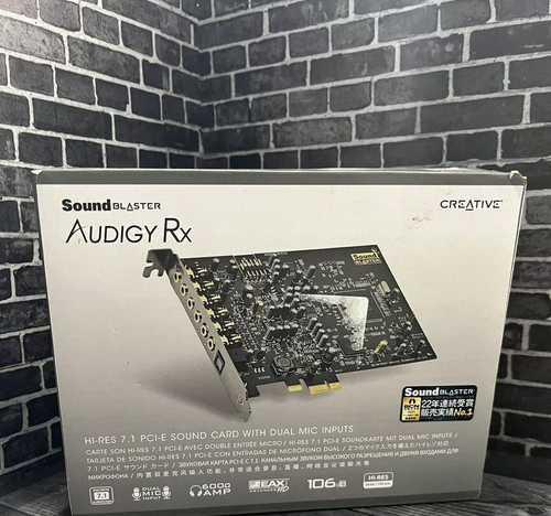 Звуковая карта Creative PCI-E Audigy RX 7.1