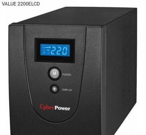 Ибп Cyberpower Value 2200VA, Tower, value 2200elcd