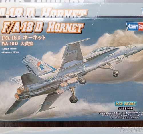 Сборная модель Hobby boss f/a-18d hornet 1/72