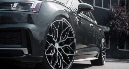 Кованые диски в стиле Vossen для Audi A5 R20