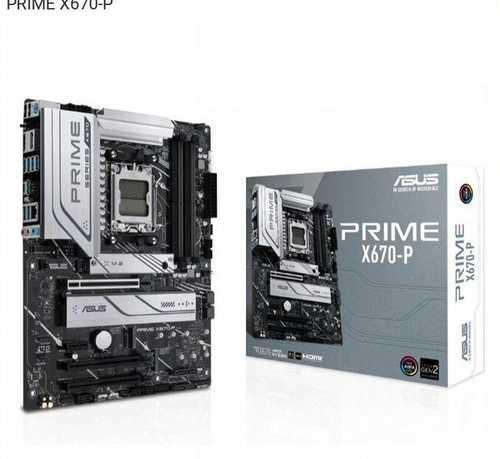 Материнская плата Asus prime X670-P ATX AMD AM5, P