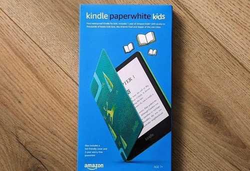 Amazon Kindle Papewhite 16gb Kids + Обложка новая