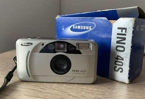 Плёночный фотоаппарат Samsung Fino 40s