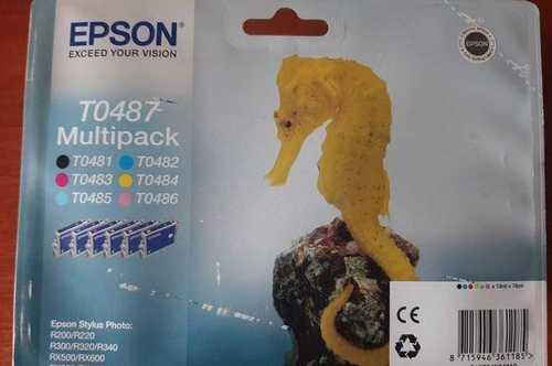 Набор картриджей Epson C13T04874010