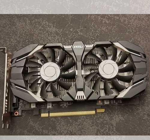 Видеокарта msi geforce gtx 1050 ti oc