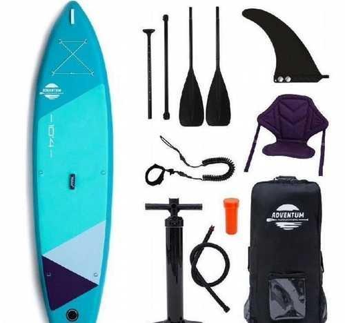 SUP Board adventum 10.4 голубой