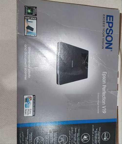 Сканер Epson perfection v19