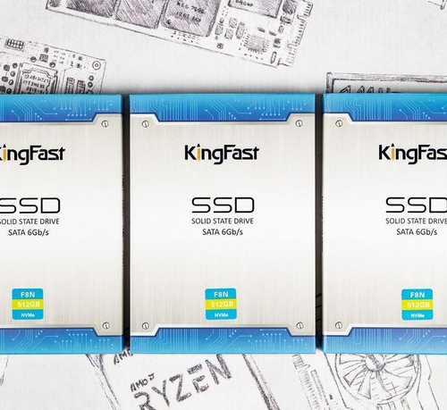 M.2 SSD-накопитель KingFast F8N 512Gb