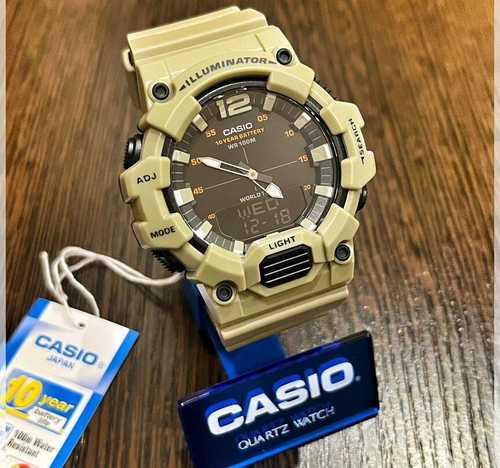 Японские наручные часы Casio HDC-700-3A3 с хроногр