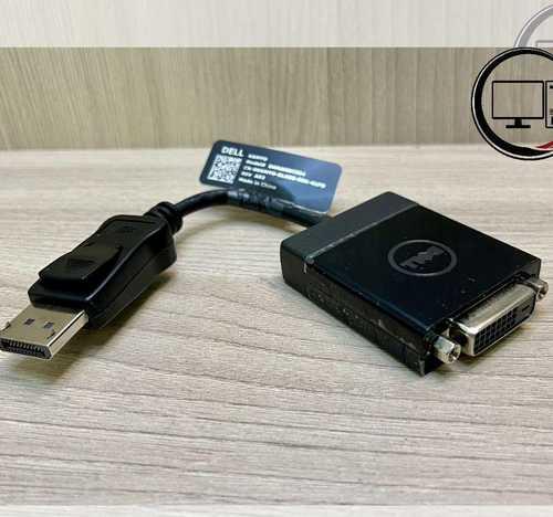 Dell Переходник адаптер DisplayPort-DVI-D