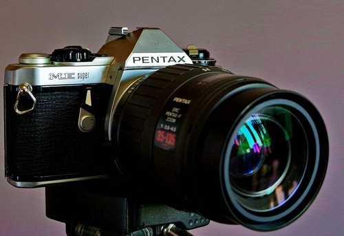 Пленочный Pentax ME super + SMC Pentax F 35-135
