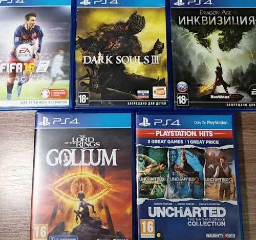 Диски на ps4