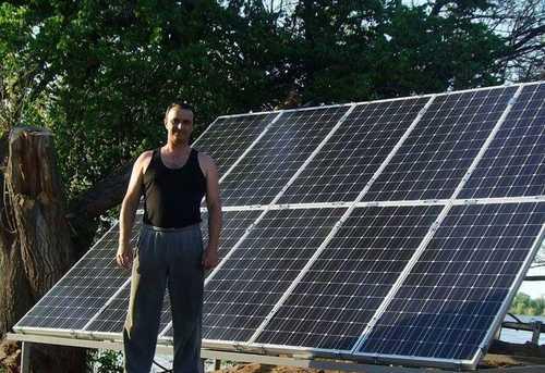 Солнечные батареи для фермы комплект