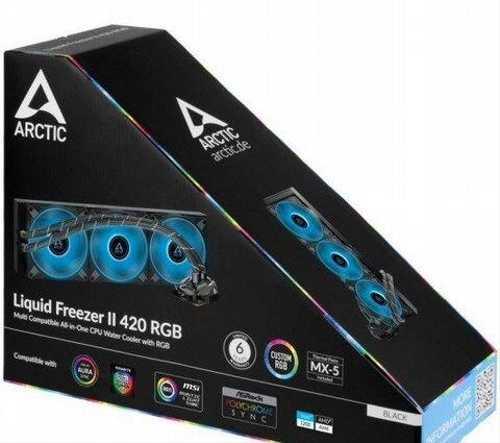 Arctic Liquid Freezer II 420 RGB Black
