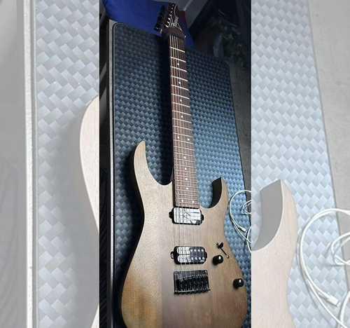 Электрогитара Ibanez RG7421   апгрейт ARB set