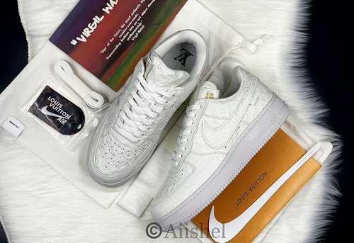 Louis Vuitton Nike Air Force 1 Low Triple White