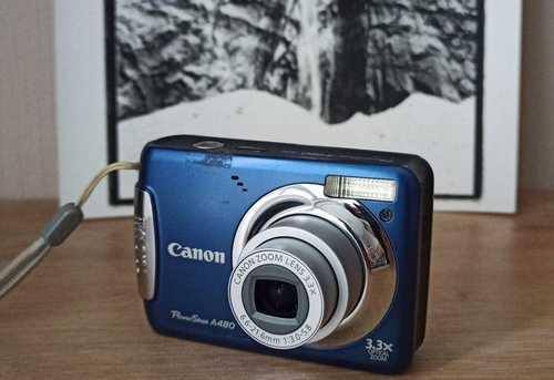 Canon PowerShot A480 цифровой фотоаппарат