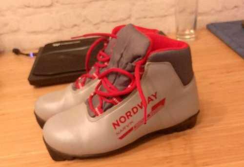 Лыжные ботинки nordway размер 38