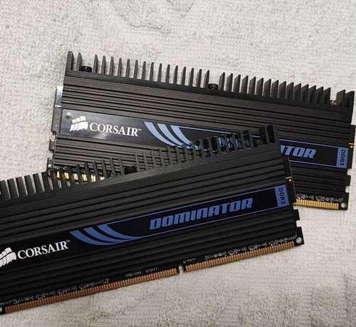 Corsair Dominator ddr3 1600 MHz 2x2Gb