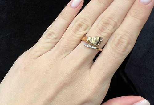 Золотое кольцо 17,5 размер 585 пробы