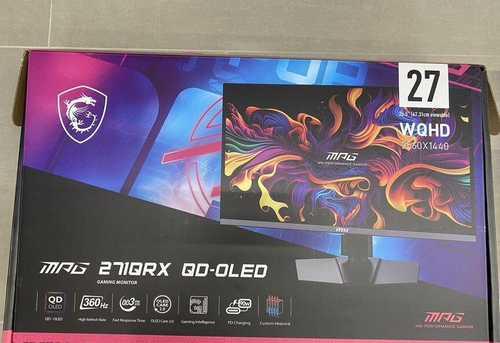 Монитор MSI MPG 271QRX 27" 2k 360hz QD-oled днс