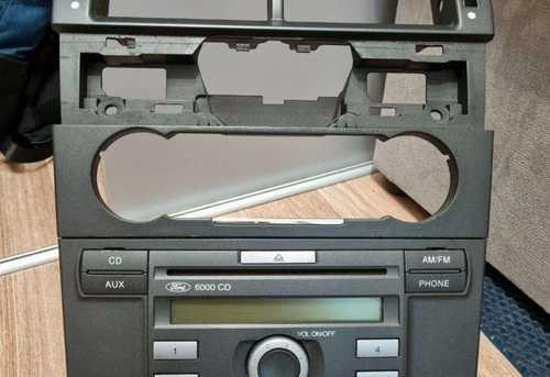 Магнитола Ford 6000CD с передней панелью