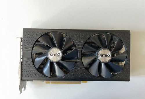 Видеокарта rx580 8gb sapphire nitro,нерабочая