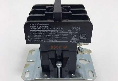 Электромагнитный контактор 600V 25A P25P42D22P1-48