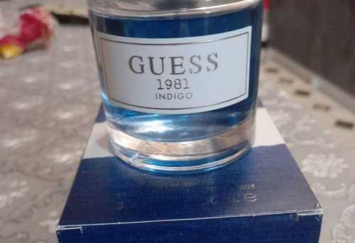 Мужская туалетная вода guess 1981 indigo