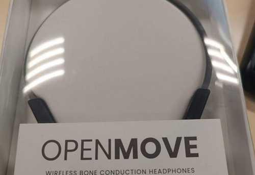 Наушники беспроводные openmove shokz серый