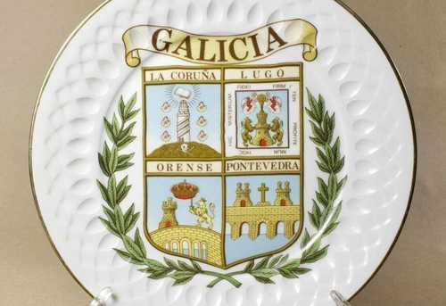 Декоративная настенная тарелка Galicia