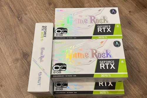 NEW. Palit GeForce RTX 3070Ti GameRock OC 8Gb