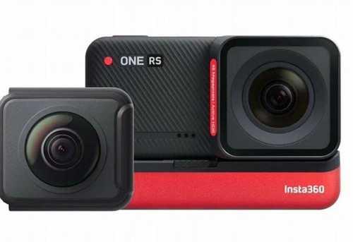 Экшн-камера Insta360 One RS Twin, 5760x2880, черна
