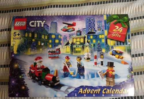 Lego City Advent Calendar 60303 Новый запечатанный
