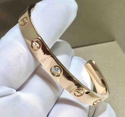 Браслет Cartier Love, розовое золото