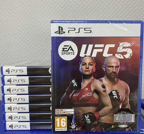 Диски PS5 UFC 5 (новые ) UFC5