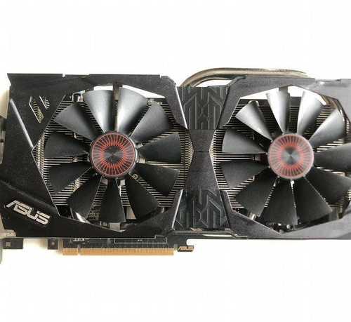 Видеокарта asus Strix Nvidia GeForce GTX 970