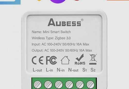 Умное реле Aubess Zigbee