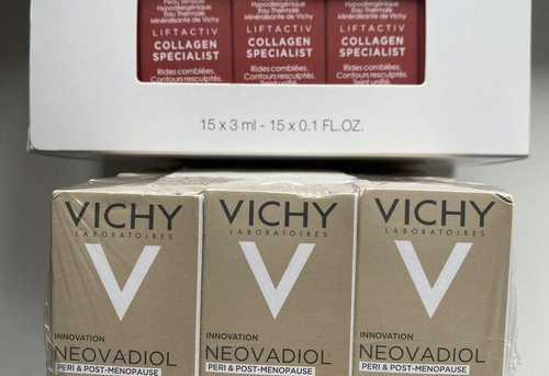 Vichy neovadiol сыворотка, Liftactiv Collagen крем