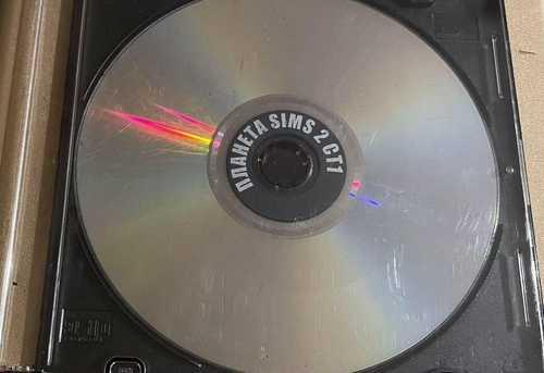 DVD-диск с играми The Sims 2 (5 игр)